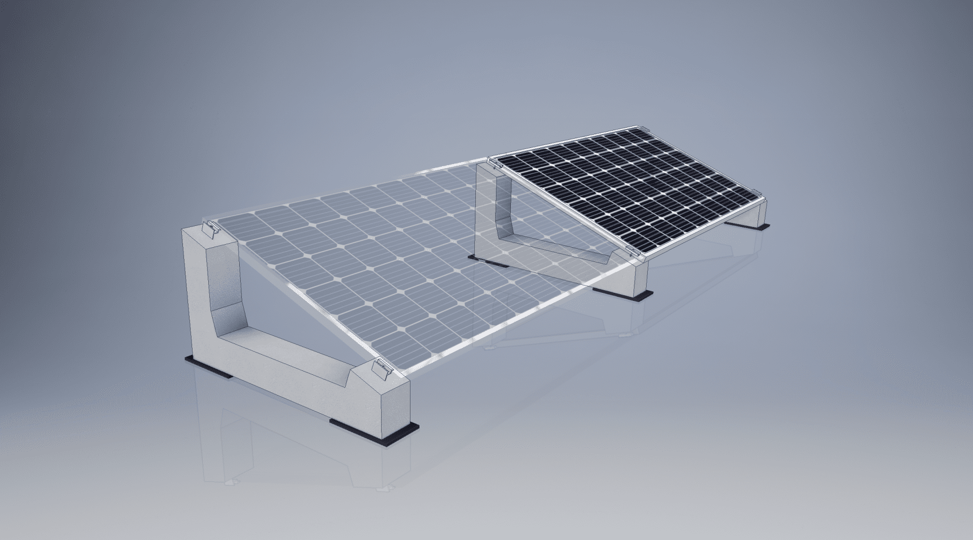 20° Ballast for installation on flat roofs photovoltaic systems - Sun ...